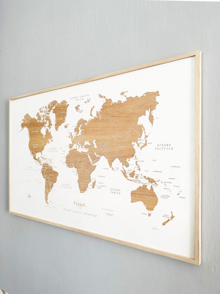 Mapamundi Rectangular Large - Terral