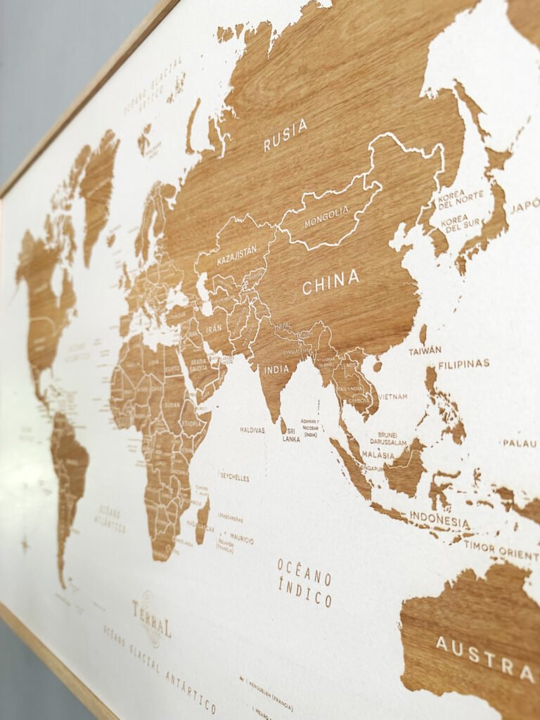 Mapamundi Rectangular Large - Terral